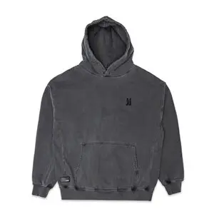 COMUNE Duke Hoodie Faded - Black
