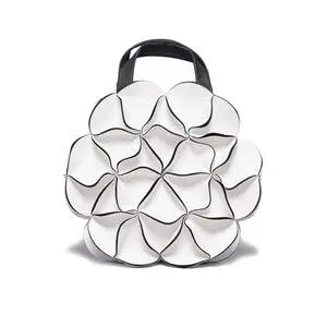ELEMOOD_JAPAN Blossom Shoulder Bag Circle - White