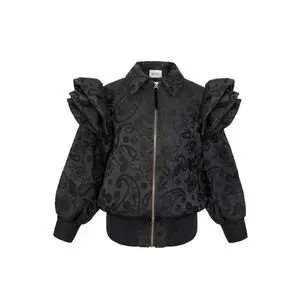 AOIFE® Bomber Jacket Circular Fashion - Black