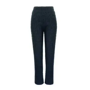 CCY CURRENCY Zigzag Mohair Pants