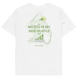 ANCHOR & CREW Organic Cotton Graphic T-shirt - White
