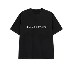 Éclectique Classic Friends Logo T-shirt - Black
