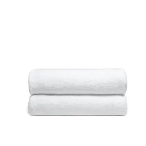 ITALIC Ultraplush Australian Cotton Bath Towels Set Of Two - White
