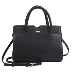 PAUL COSTELLOE Hunza Leather Grab Bag Jet - Black