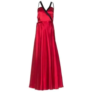 ROSES ARE RED Dory Silk Dress - Red