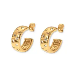 SALTY CALI Streamer Earrings Salty Babes - Gold
