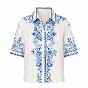 RAISHMA Ethel Shirt - Blue