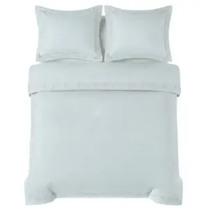 PURE PARIMA Ariane Duvet Cover Set Spa - Silver