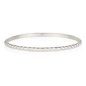 CHARLOTTE'S WEB JEWELLERY Maharani Stacking Bangle - Silver