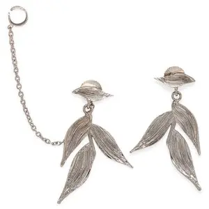 DHWANI BANSAL Isaro Mini Ear Cuff - Silver