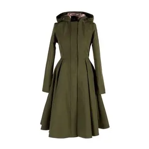 RAINSISTERS Khaki Waterproof Coat : Moss - Green