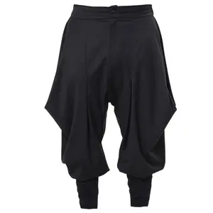 METAMORPHOZA S Draped Harem Pants - Black
