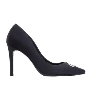 GINISSIMA Alice Stiletto Crystal Shoes Natural Leather