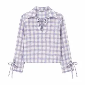 Carmen Says Commute Plaid Shirt