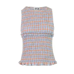 Amy Lynn Checks Blouses