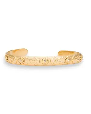 KYBELE STUDIO Cosmic Celestial Harmony Cuff - Gold