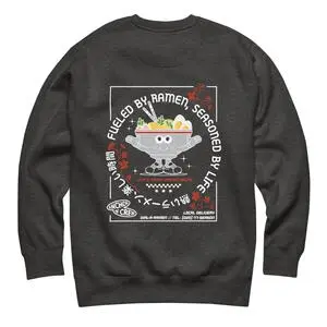ANCHOR & CREW Organic Cotton Crewneck Sweatshirt - Black