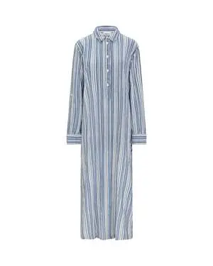 NUDEA The Maxi Shirt French Navy Stripe - Blue
