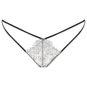 VOLLERS THE CORSET COMPANY LIMITED Black / White Anastasia Mini Brief - Black/white