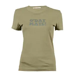 LOVE AND NOSTALGIA Margot Tee G'day Mate - Green