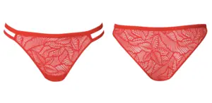 BOTT LINGERIE Soft Lace Brief Hot - Red