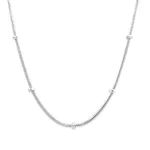 GEM BAZAAR JEWELLERY Dotty Chain - Silver