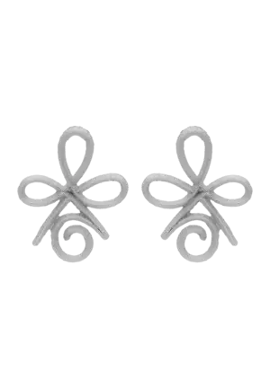 LAVANI JEWELS Unconditional Love Earrings - Silver