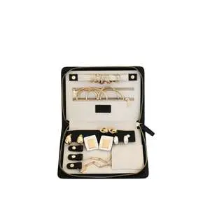 AUGUSTNOA Travel Jewelry Organizer - Black