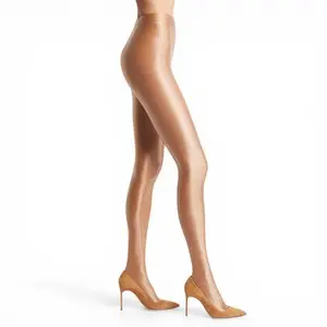 HIGH HEEL JUNGLE BY KATHRYN EISMAN Neutrals Mercury Tights Tan - Brown