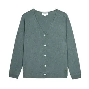 BEL CASHMERE Cashmere Amy Cardigan - Green