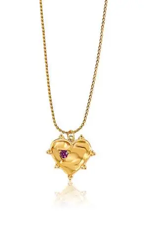 MICKEY'S GIRL Reine Heart Waterproof Necklace - Gold