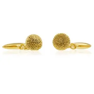 LEE RENEE Dahlia Cufflinks - Gold