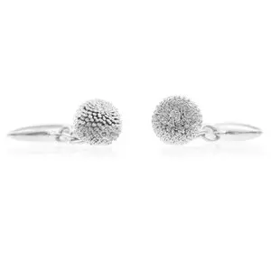 LEE RENEE Dahlia Cufflinks - Silver