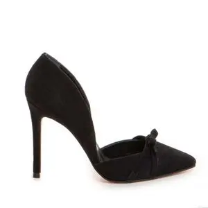 THE 5TH ELEMENT Tessa Leather Stiletto Pumps - Black