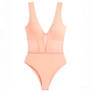 ZELF INTIMATES Aura Soft Peach Bodysuit