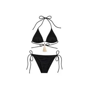 LUISADELMAR SWIMWEAR Sabina Bikini - Black