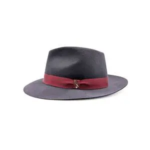 DORIA 1905 Storm Smooth Lapin Felt Drop Hat - Grey