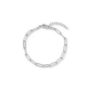 A WEATHERED PENNY Cable Chain Bracelet - Silver