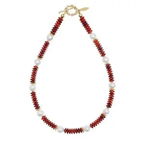 Farra Patterned Necklaces