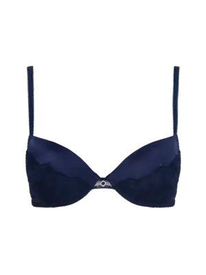 BONBON LINGERIE Coco Heart Push-up Bra - Blue