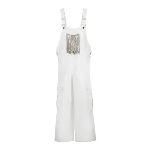 PALOMA LIRA Denim Overall - White