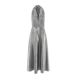 SILVIA SERBAN Bare Back Cloche Dress