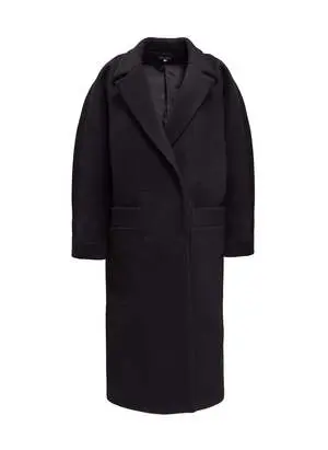 HELENE GALWAS Hanna Wool Winter Coat - Black