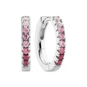 SIF JAKOBS JEWELLERY Pink / Silver Earrings Ellera Silver & Pink - Pink/silver