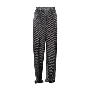 ARTISTA Onix High Waisted Pleated Pants - Black