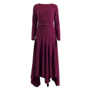 MEEM LABEL Layne Plum Dress - Red