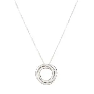 POSH TOTTY DESIGNS Sterling Russian Ring Necklace - Silver