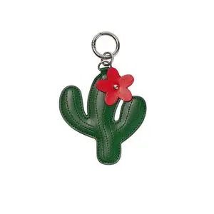 MARHEN.J Apple Leather Charm Cactus - Green