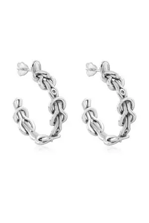 ASTOR & ORION Hecate Hoops Sterling - Silver