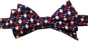 LAZYJACK PRESS Chick Magnet Bow Tie - Blue